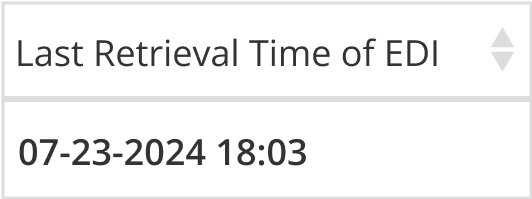 Latest Retrieval Time of Tracking EDI – GoFreight Knowledge Center