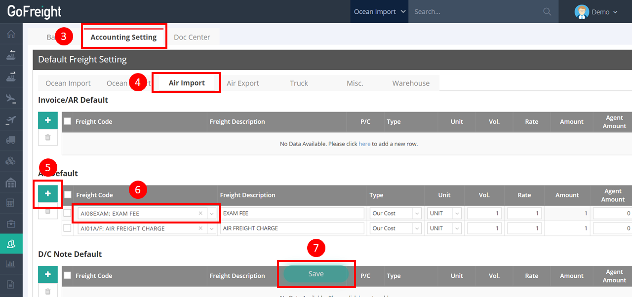 How to Add Fixed Charges for Each Trade Partner? – GoFreight Knowledge Center