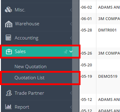 How to Check All Created Quotations? – GoFreight Knowledge Center