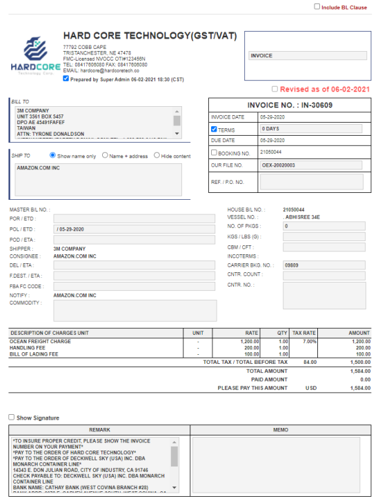 How to Add Tax to Freight Invoices? – GoFreight Knowledge Center