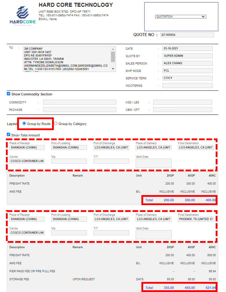 How to Generate and Print Quotation Documents? – GoFreight Knowledge Center