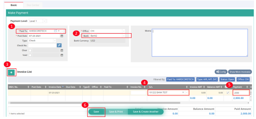 How to Perform an Internal Bank Transfer? – GoFreight Knowledge Center