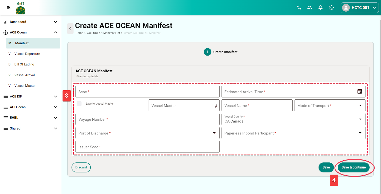 How to Create and Submit an AMS? – GoFreight Knowledge Center