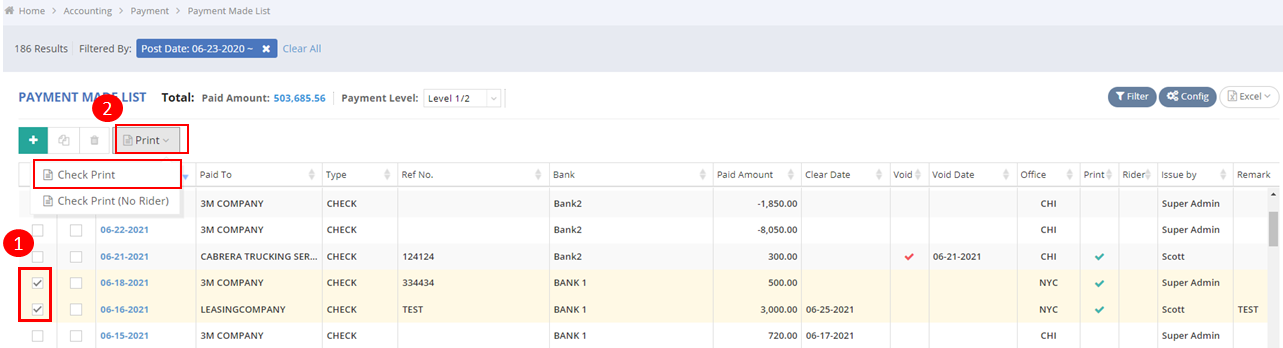 How to Print Checks in Batch? – GoFreight Knowledge Center