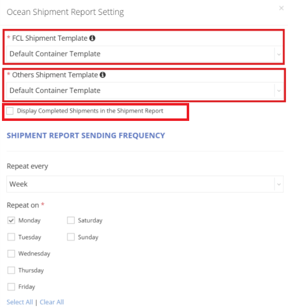 How to Set Up Customized Shipment Report For Tracking User – GoFreight ...