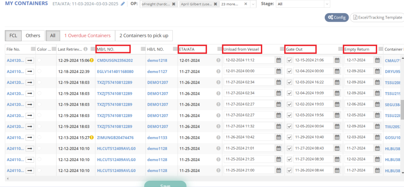How to Effectively Manage Cargo Status Using My Containers? – GoFreight ...