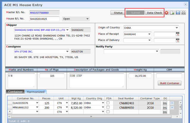 How to Submit AMS Filing via eFreight – GoFreight Knowledge Center