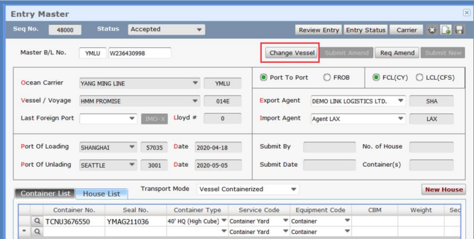 How to Submit AMS Filing via eFreight – GoFreight Knowledge Center