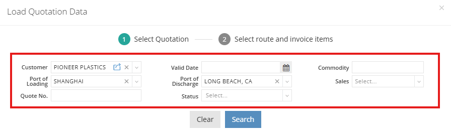 How to create an AR Invoice from an Existing Quotation? – GoFreight ...