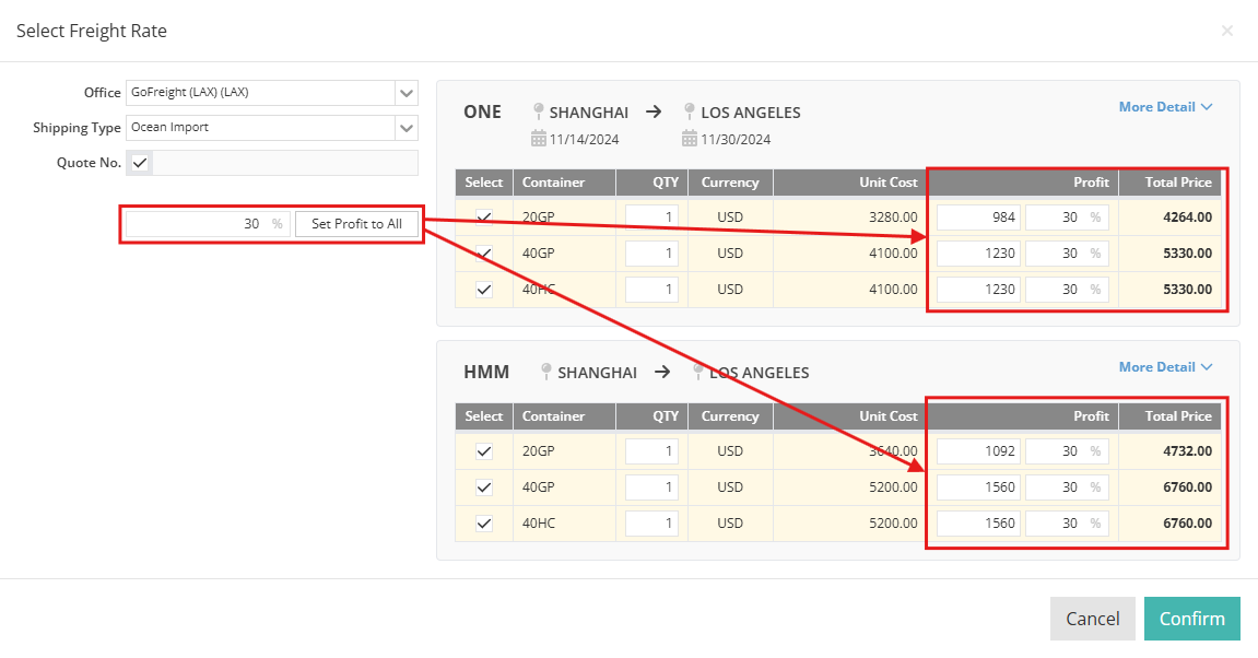 How to Create Quotations by Using Rate Finder ? – GoFreight Knowledge ...