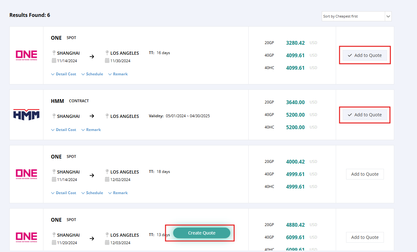 How to Create Quotations by Using Rate Finder ? – GoFreight Knowledge ...