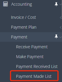 How to Create a New Payment on the Payment Made List? – GoFreight Knowledge Center